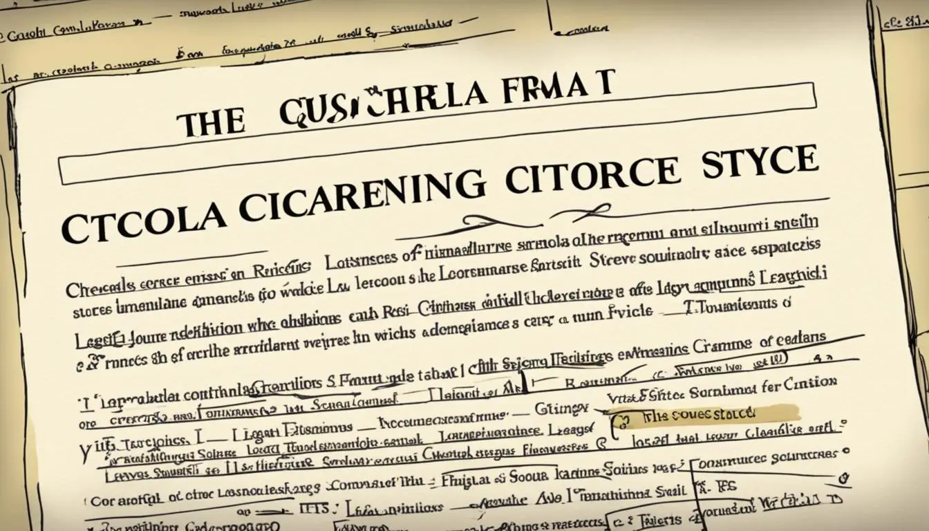 Oscola Format And Citation Guide