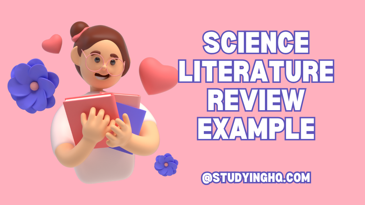 Science Literature Review Example: A Comprehensive Guide